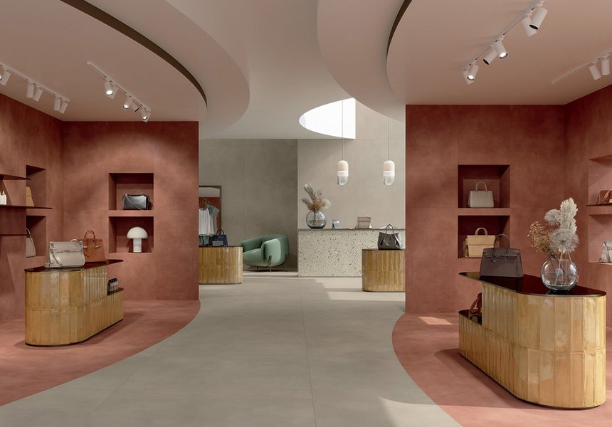 Gres Effetto Resina: le proposte di Multiforme Dune | Marca Corona ...