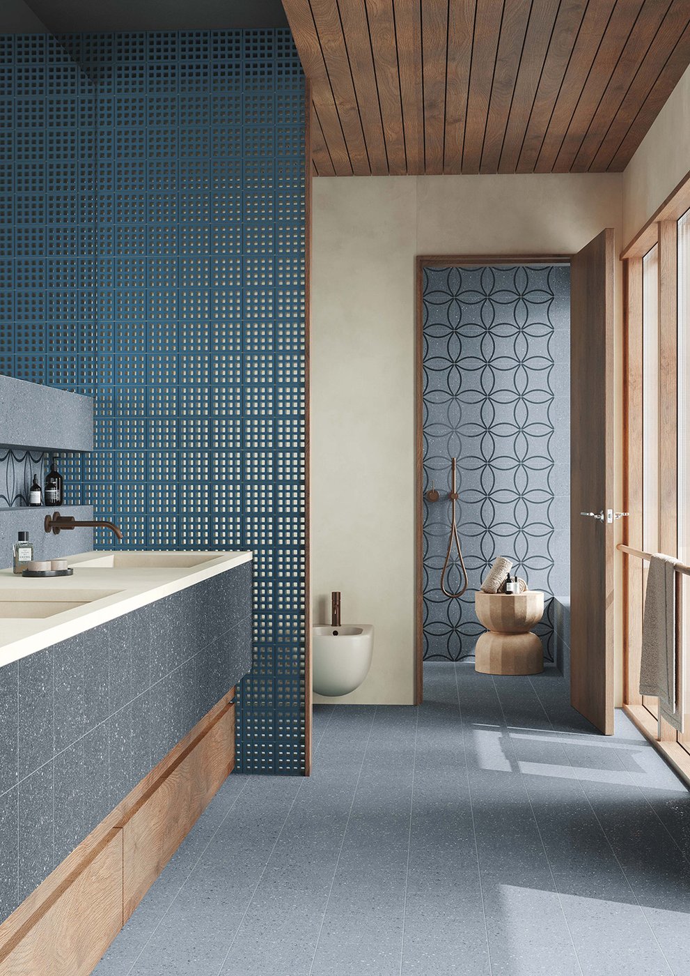 Arialuce Elegance And Tradition In The New Terracotta Lattice Tiles