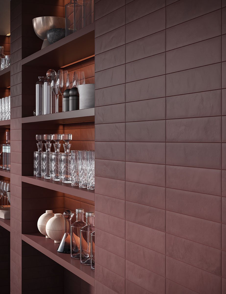 Brick size minimal tiles Miniature Cera | Marca Corona