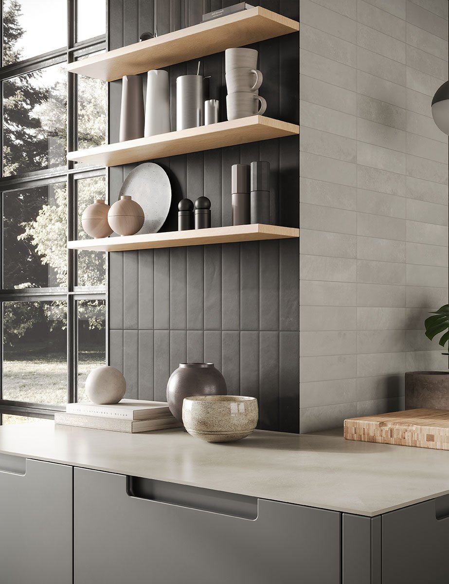 Brick size minimal tiles Miniature Cera | Marca Corona