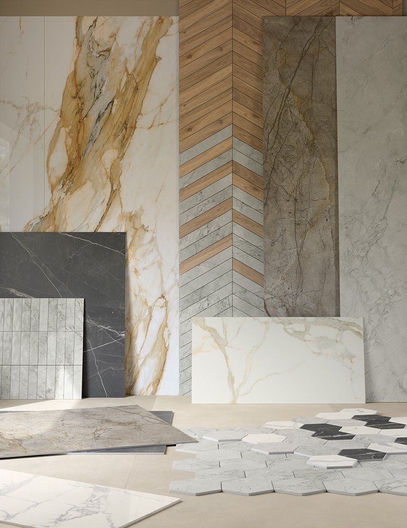 Designer tiles Scultorea | Marca Corona