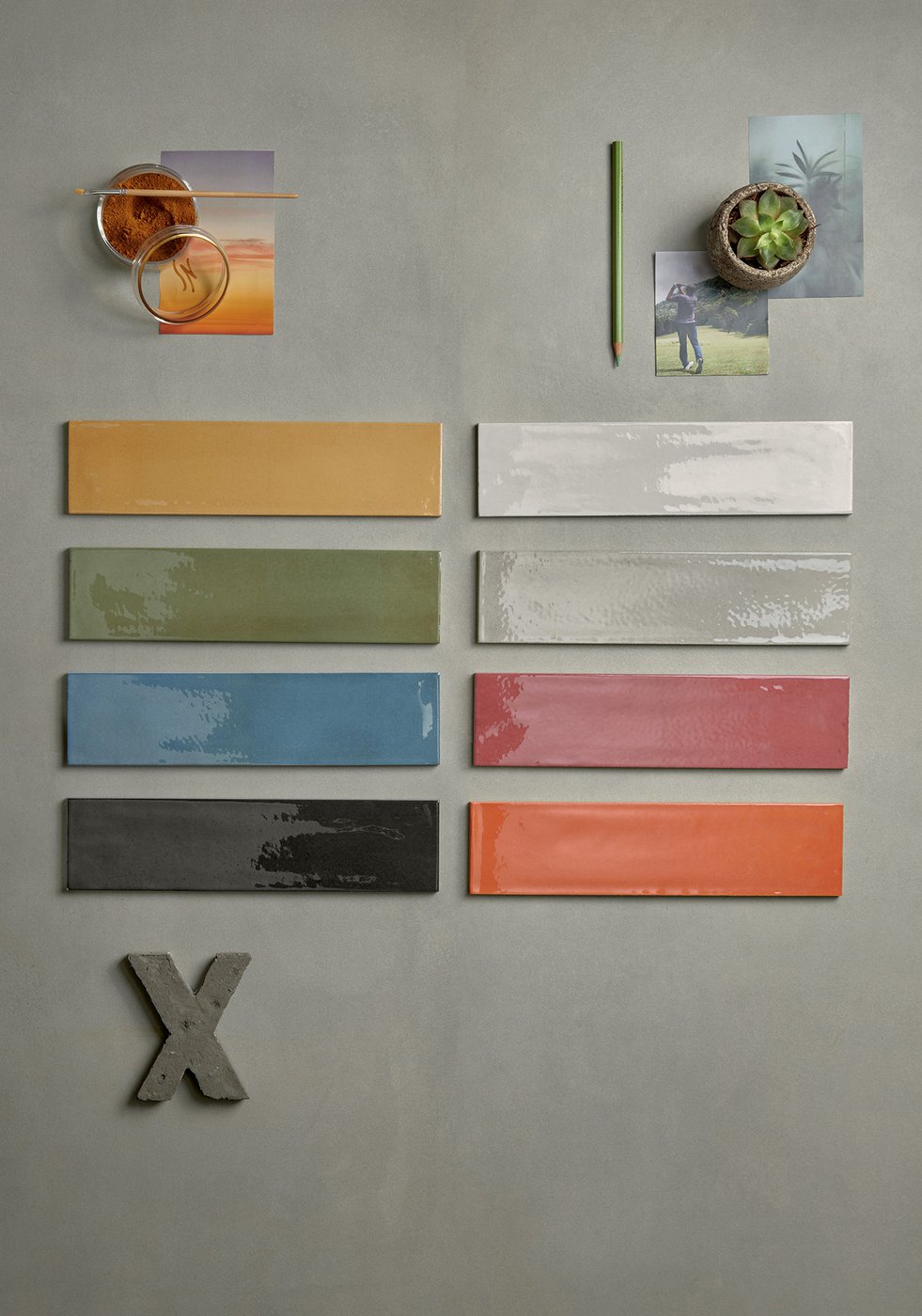 Retro style ceramic tiles Multiforme 1741 | Marca Corona