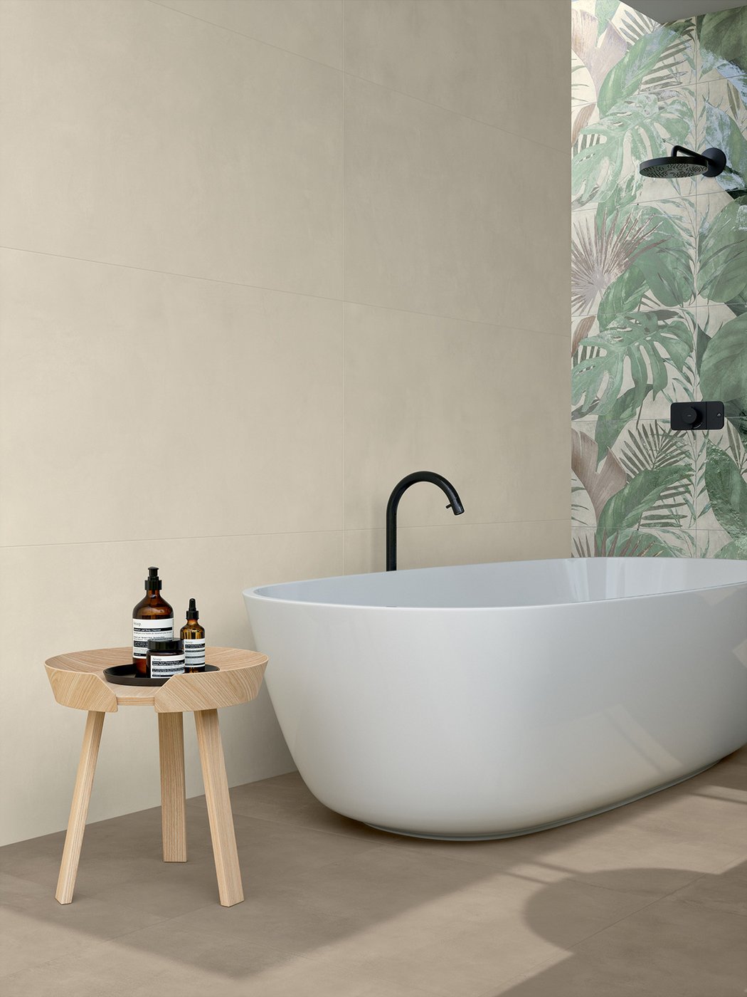 Concrete Effect Stoneware Tiles Multiforme Dune | Marca Corona