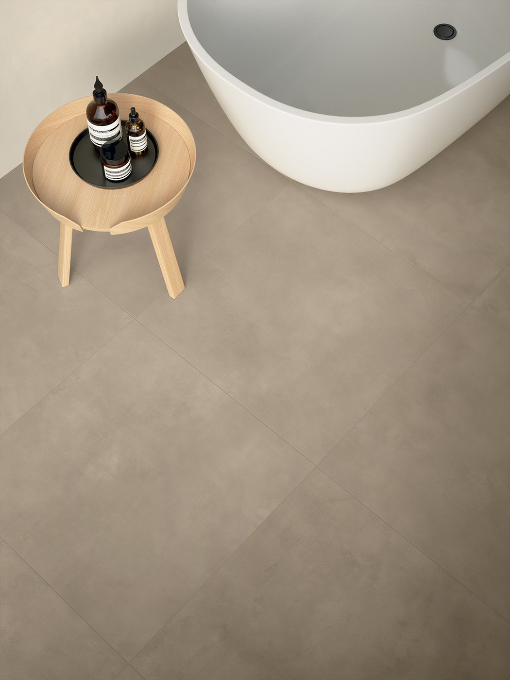 Concrete Effect Stoneware Tiles Multiforme Dune | Marca Corona