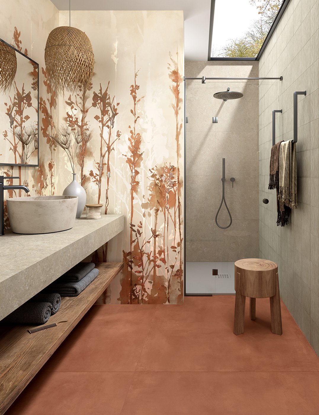 Relief pattern tiles Terracreta | Marca Corona