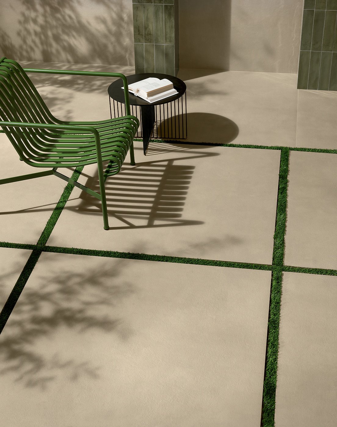 Concrete Effect Stoneware Tiles Multiforme Dune | Marca Corona