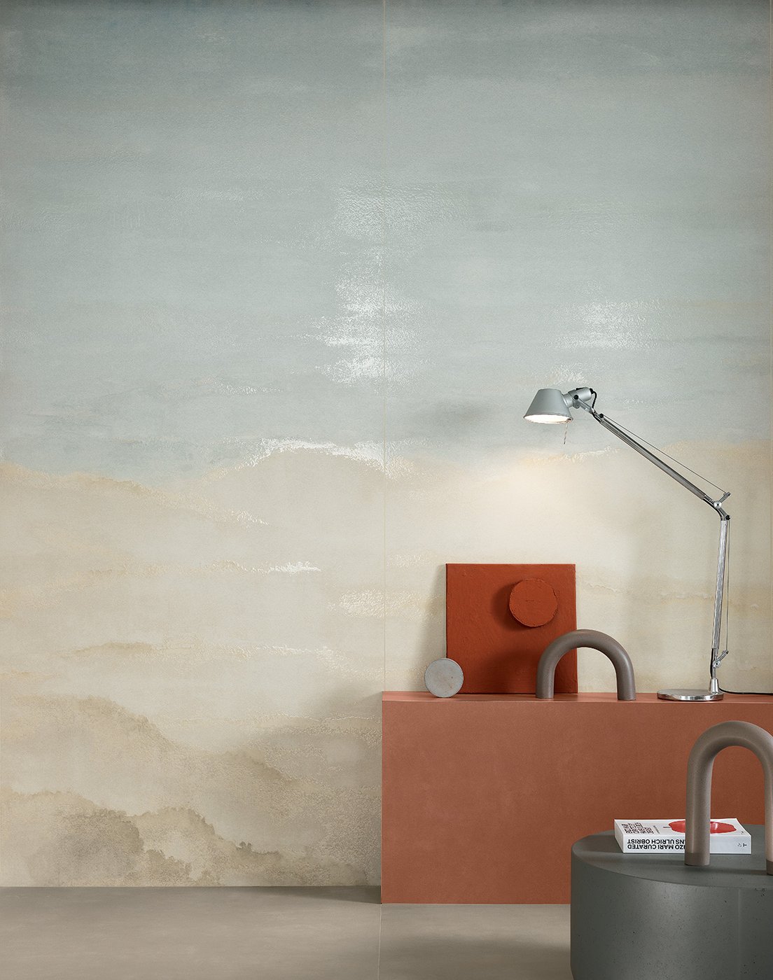 Concrete Effect Stoneware Tiles Multiforme Dune | Marca Corona