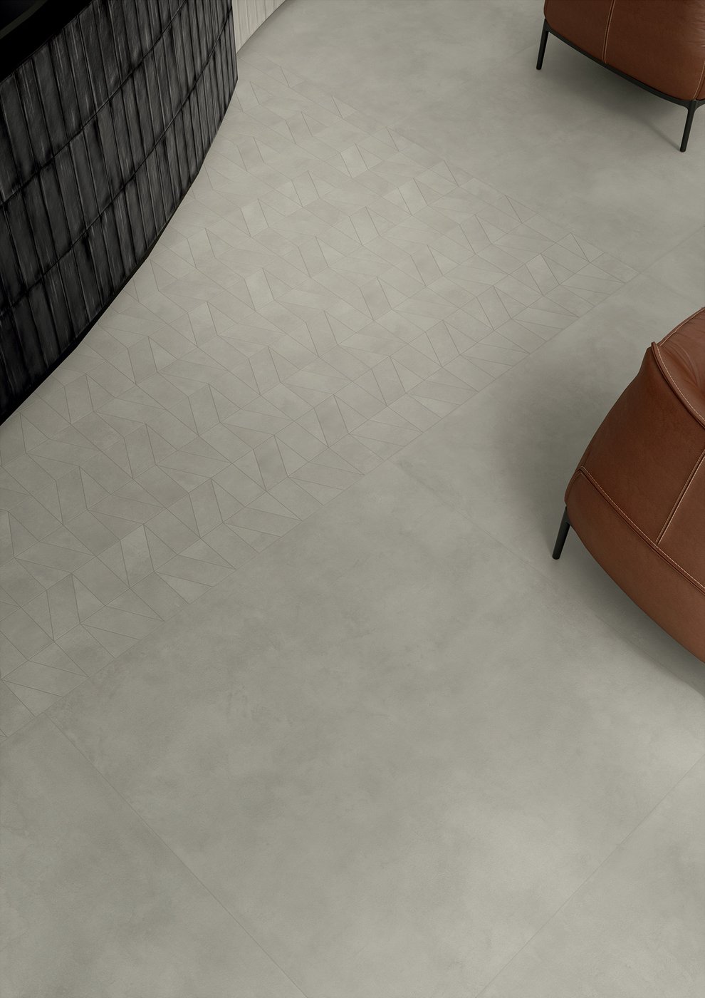 Concrete and resin effect stoneware Multiforme | Marca Corona