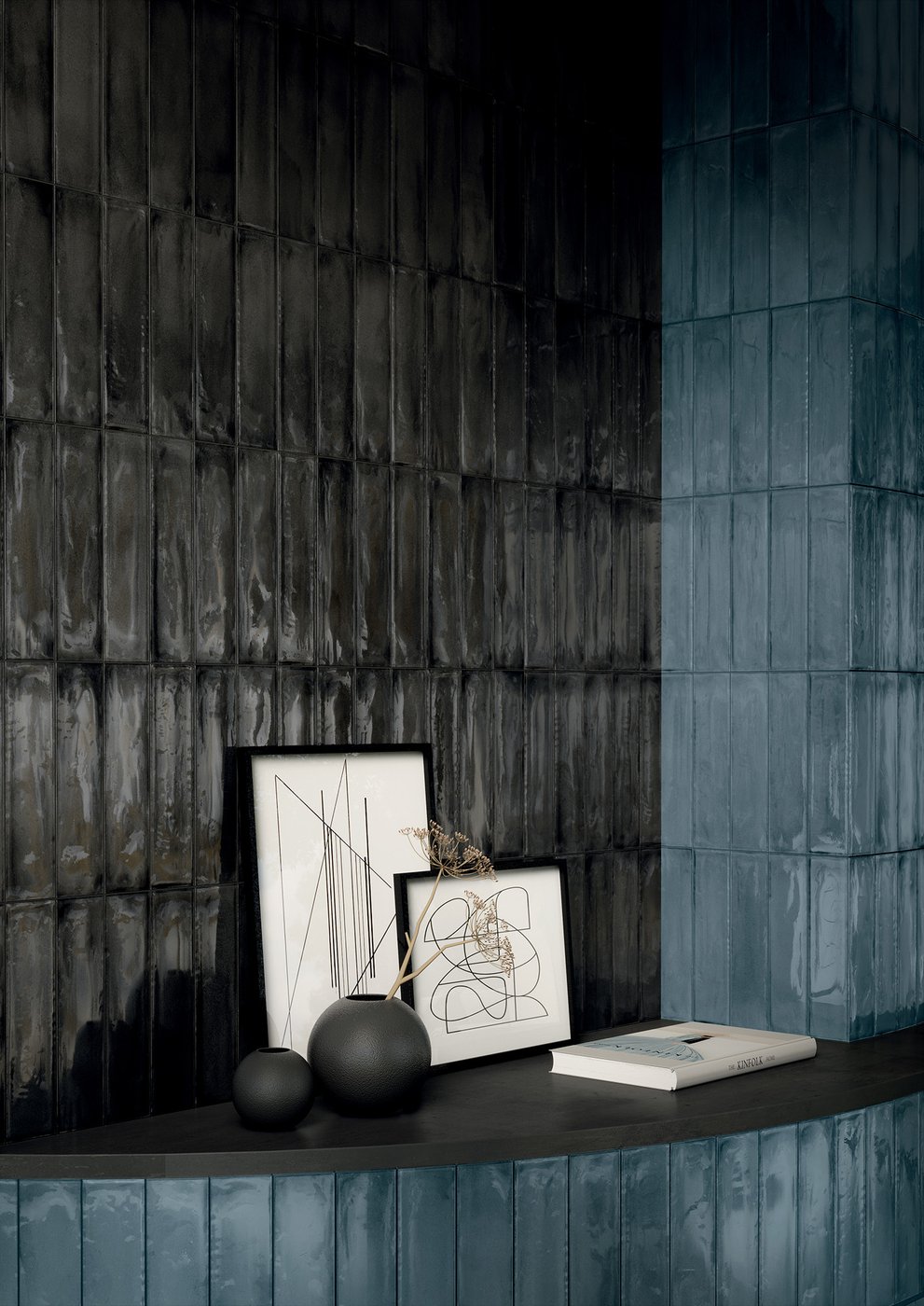 Concrete and resin effect stoneware Multiforme | Marca Corona