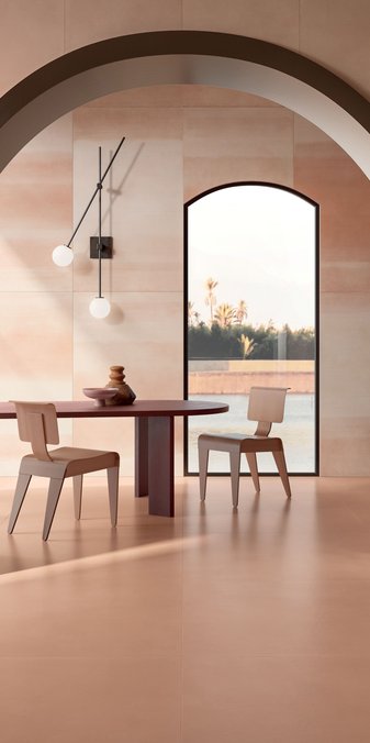 Piastrelle Rosa in Gres Porcellanato | Marca Corona